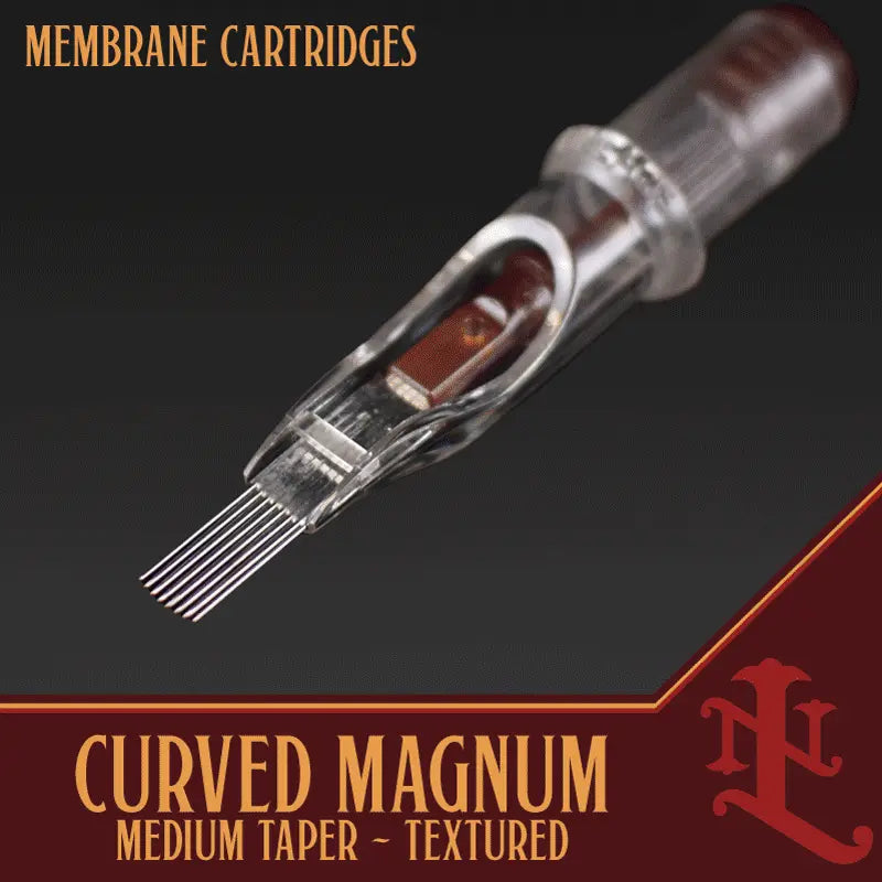 Curved Magnum Cartridge Shader Tattoo Needles UK – Lineage Needle Co.®